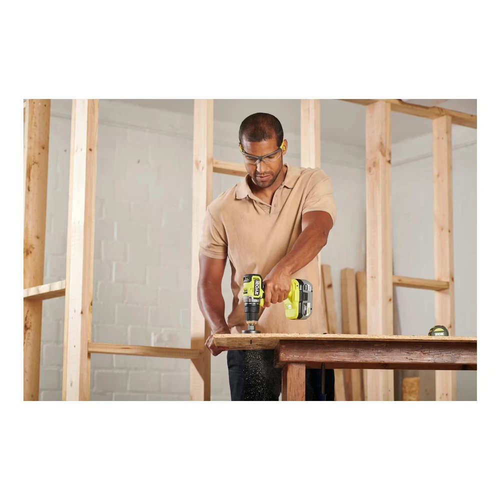 RYOBI ONE+ HP RPD18C1-242S 18V Akkumulátoros fúró-ütvefúró + 2x4.0Ah ...