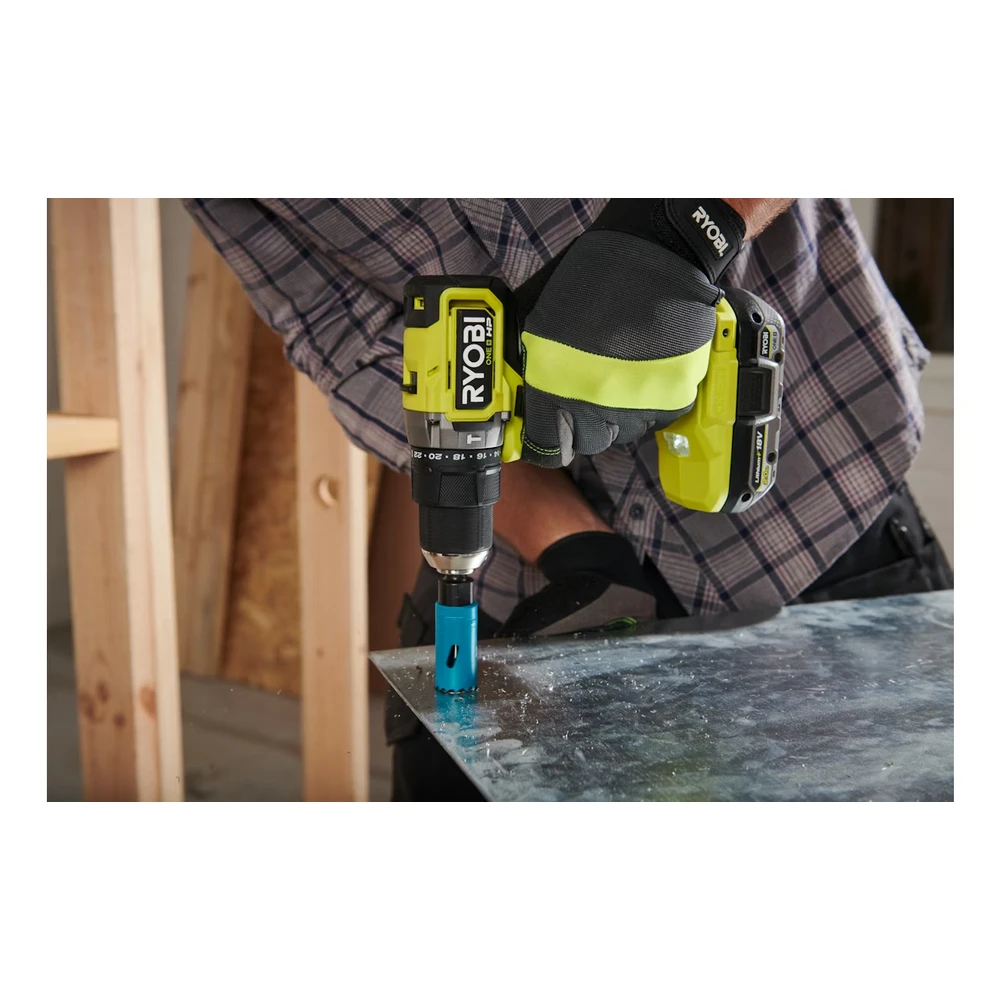 RYOBI ONE+ HP RPD18C1-242S 18V Akkumulátoros fúró-ütvefúró + 2x4.0Ah ...