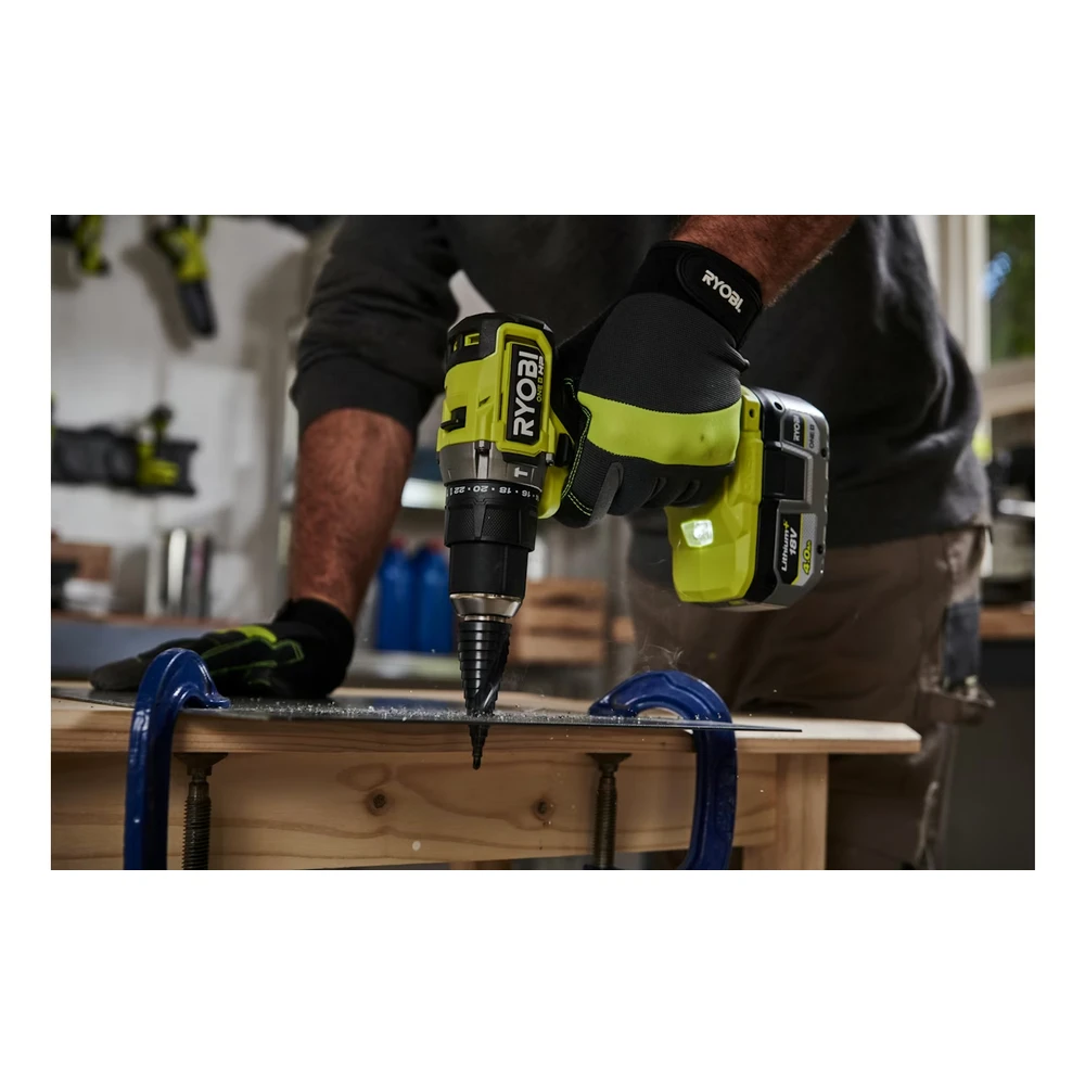 RYOBI ONE+ HP RPD18C1-242S 18V Akkumulátoros fúró-ütvefúró + 2x4.0Ah ...