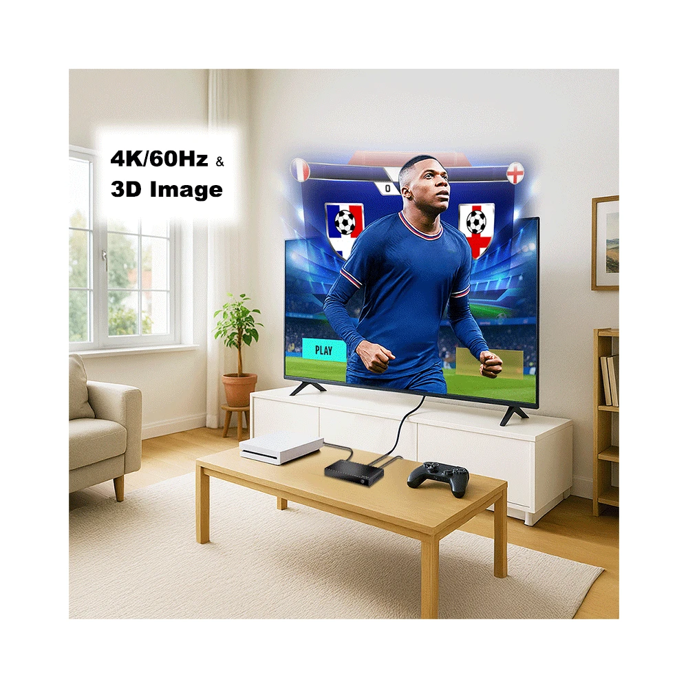 LOGILINK HDMI splitter 1x2-Port 4K/60 Hz HDCP EDID HDR CEC downscaler ...