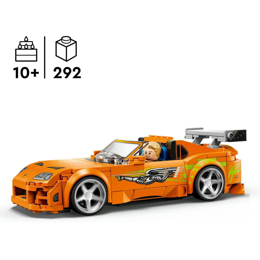 LEGO Speed Champions The Fast and the Furious Toyota Supra MK4 77260 ...