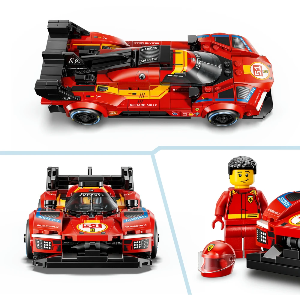 LEGO Speed Champions Ferrari 499P hiperautó 77261 - iPon.hu
