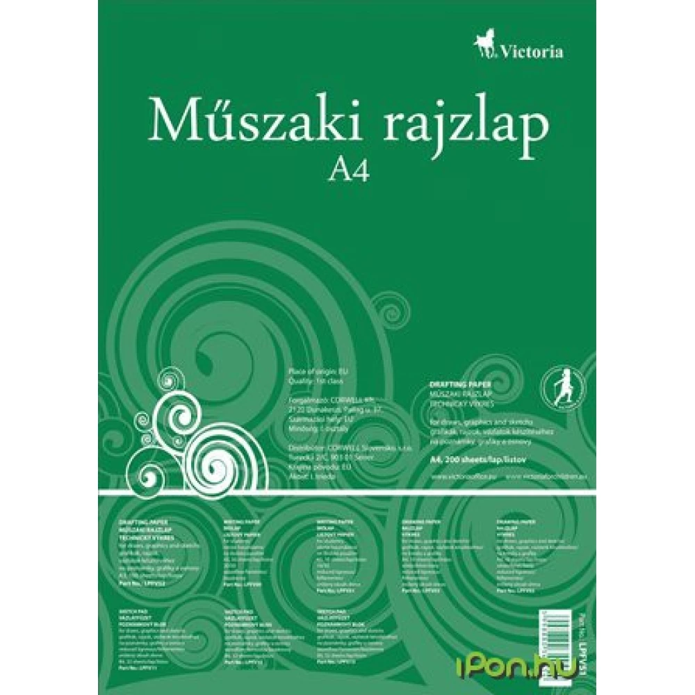 Műszaki rajzlap A4 - iPon.hu