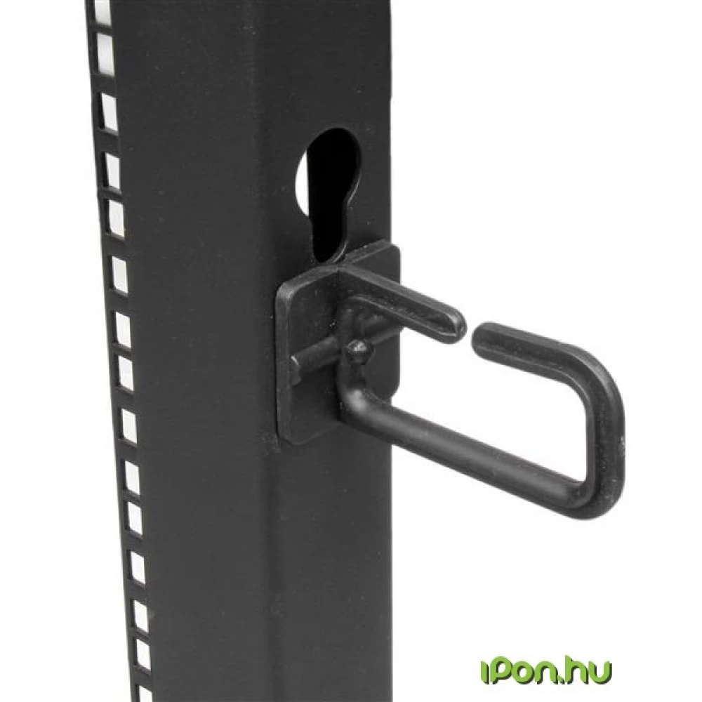 STARTECH 12U Adjustable Depth Open Frame 4 Post Server Rack w/ Casters ...