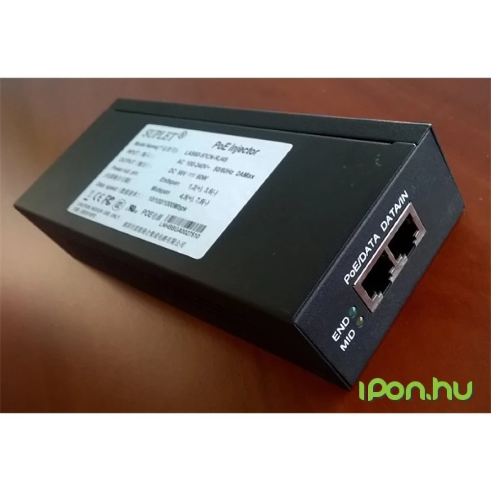 HIKVISION PoE injector 60W - iPoncomp.com
