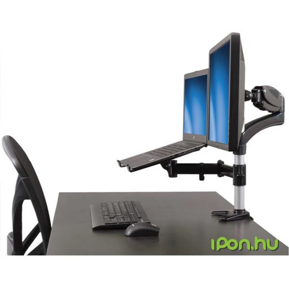 STARTECH Single-Monitor Arm - Laptop Stand - One-Touch Height ...