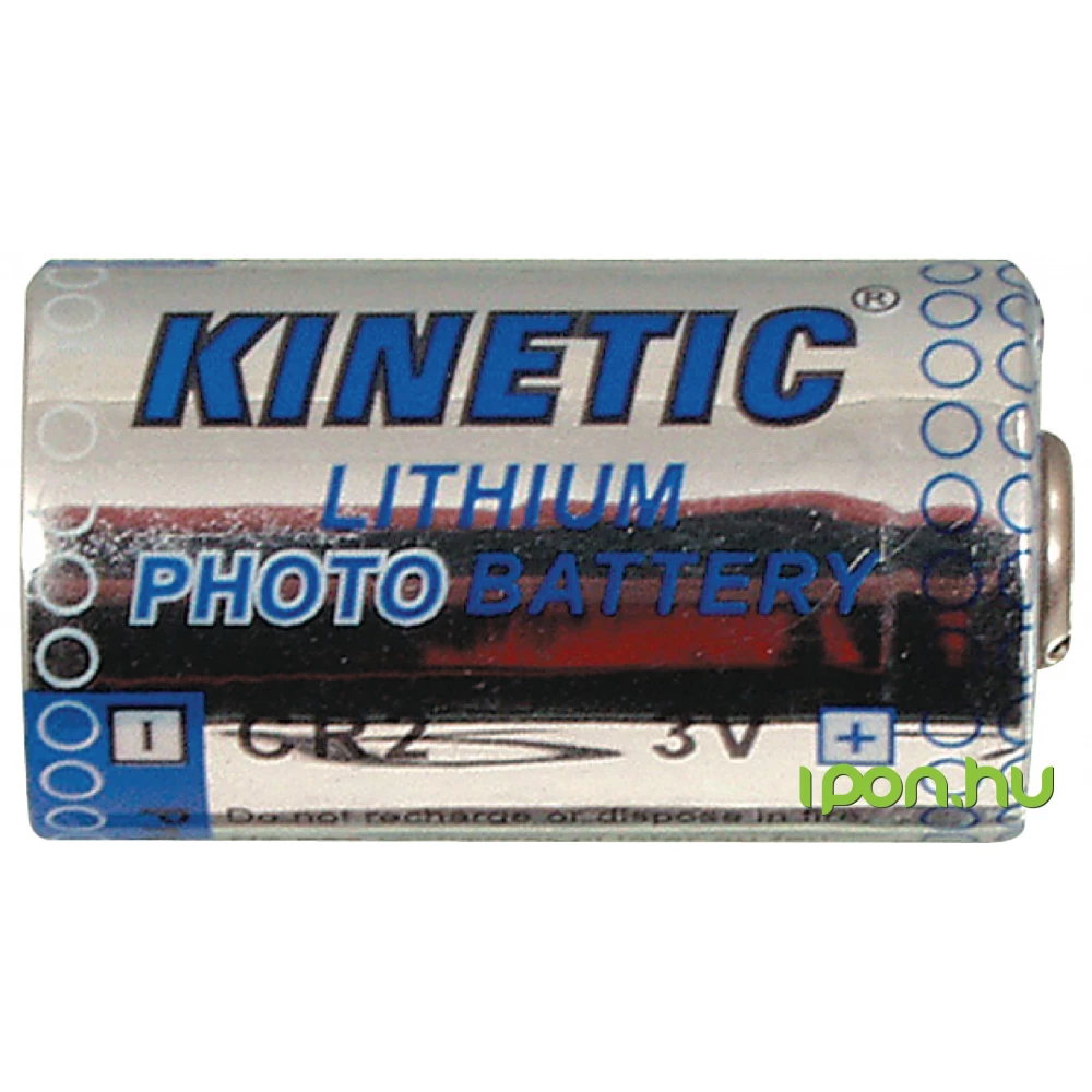 KINETIC BATTERY Lithium photo battery CR2 1pcs - iPoncomp.com