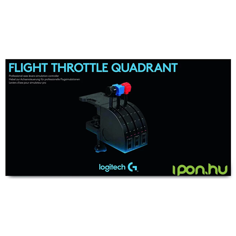 LOGITECH G Saitek Pro Flight Throttle Quadrant - iPoncomp.com