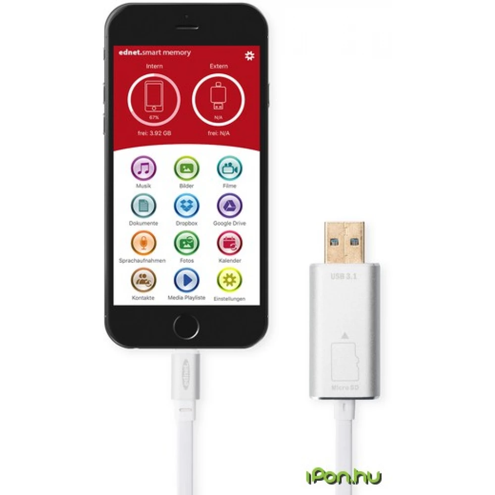 EDNET Smart Memory ezüst - iPon - hardver és szoftver hírek, tesztek ... EDNET Smart Memory ezüst - iPon - hardver és szoftver hírek, tesztek ...