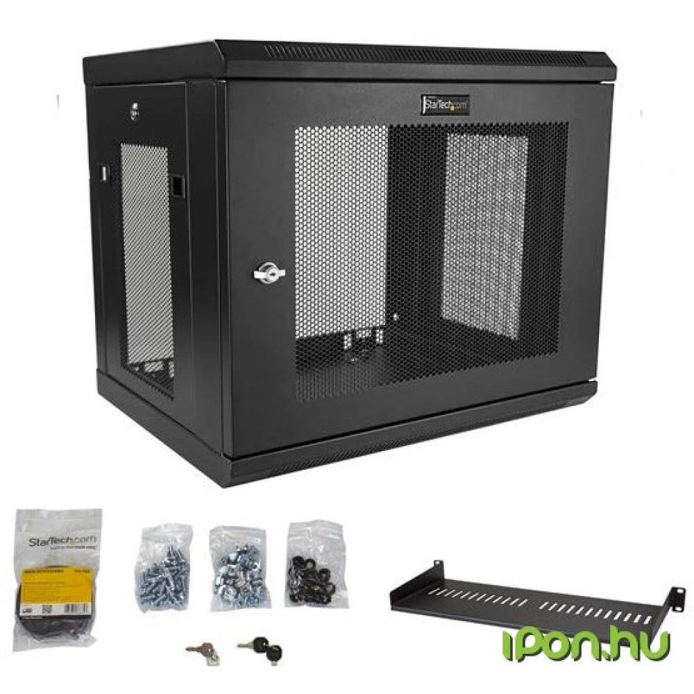STARTECH 9U 17" Wall-Mount Server Rack Cabinet - iPoncomp.com