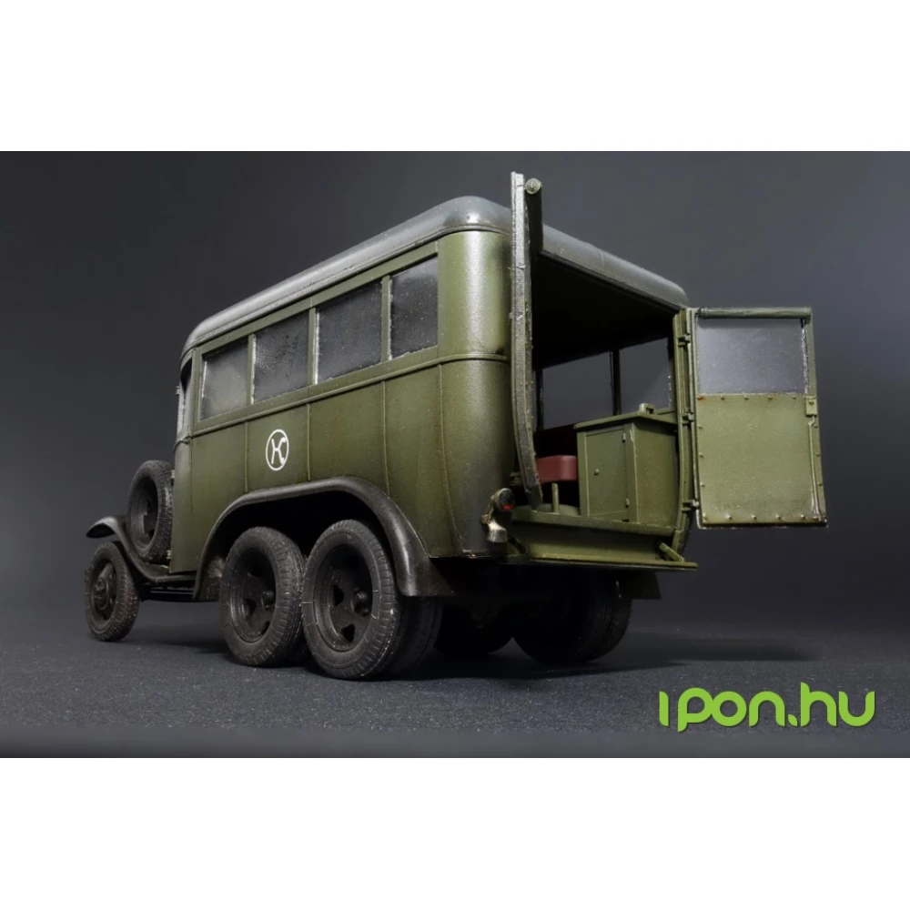 MINIART 1/35 GAZ-05-193 Staff Bus military vehicle model - iPoncomp.com