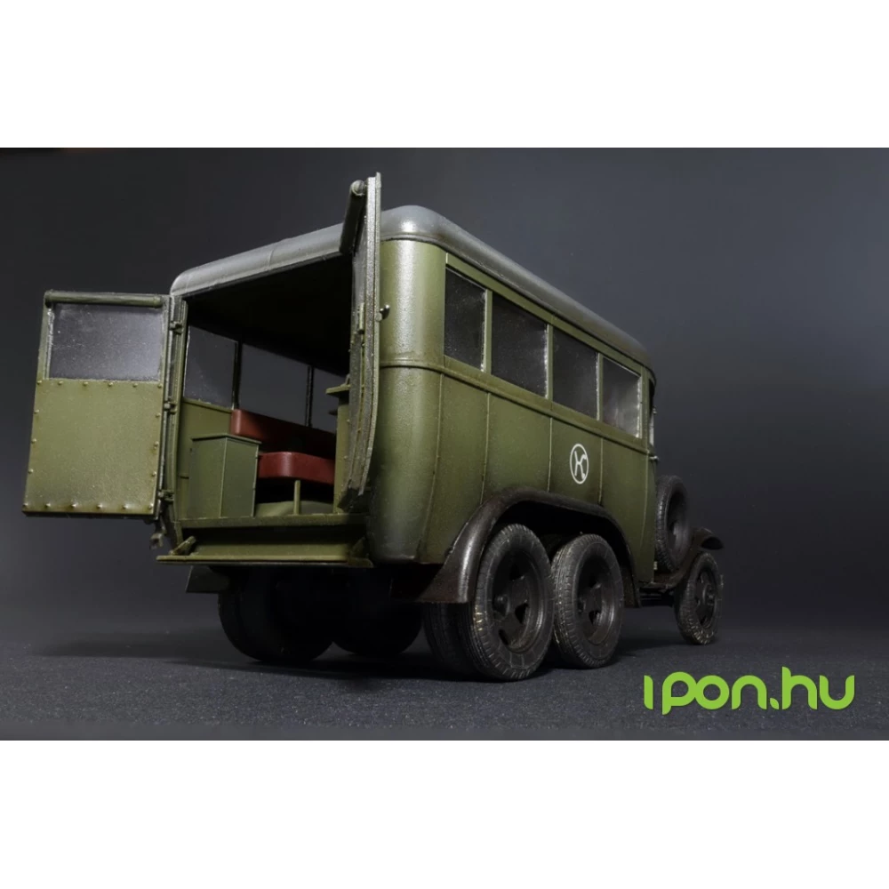 MINIART 1/35 GAZ-05-193 Staff Bus military vehicle model - iPoncomp.com
