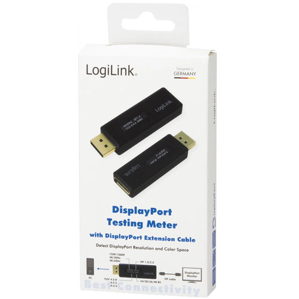 LOGILINK DisplayPort tester for EDID information with extention cable ...