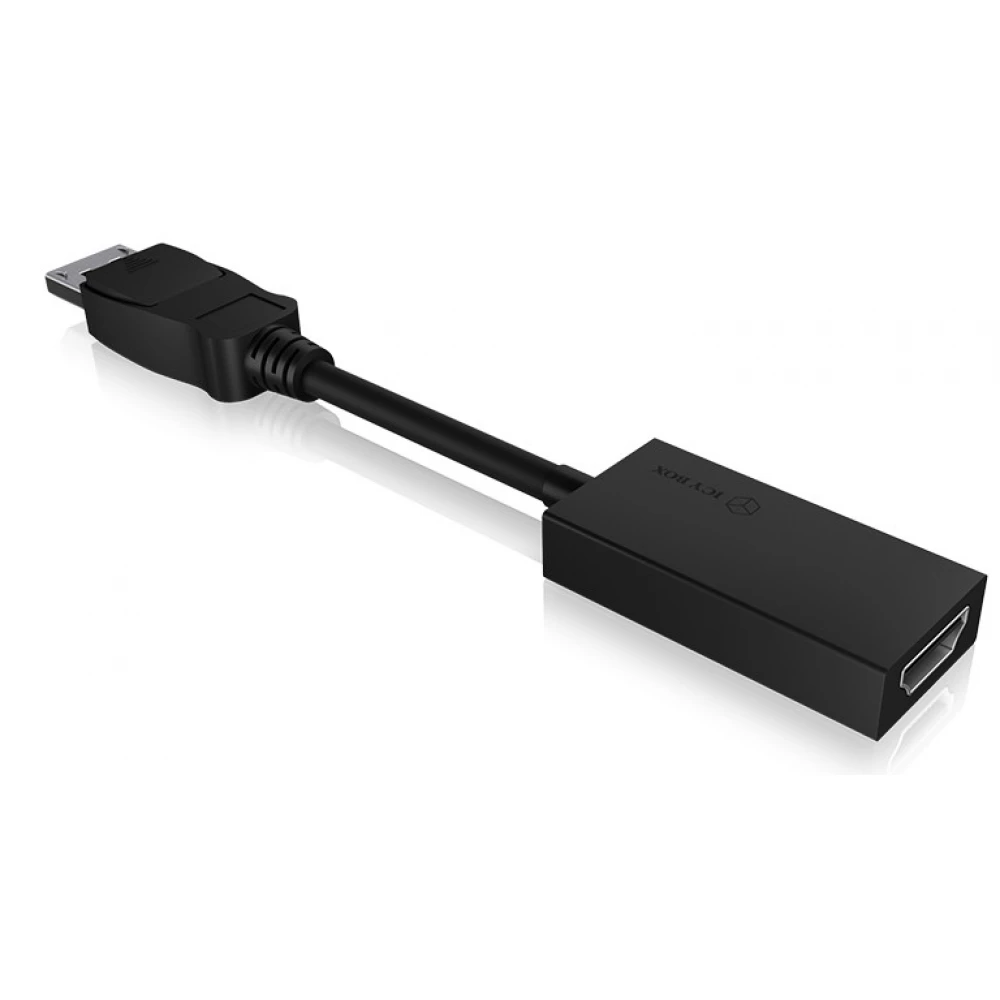 ICY BOX DisplayPort 1.2/1.2a HDMI transformator Crno 5cm IB-AC508a ...