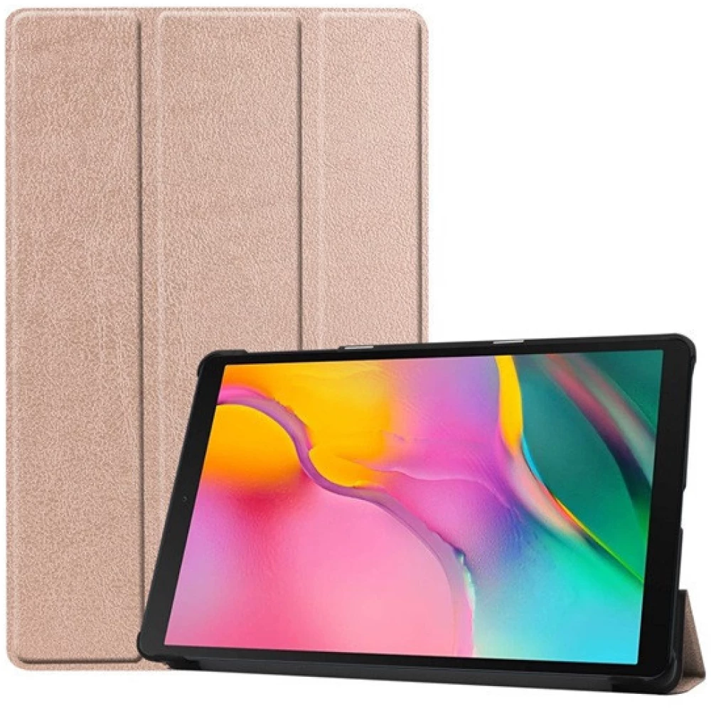 ZONE Trifold Galaxy Tab A 10.1 (2019) mappa case Red Gold - iPoncomp.com