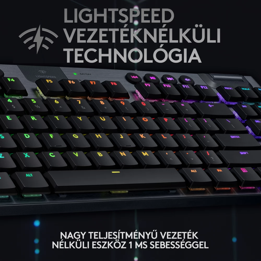 LOGITECH G915 TKL Lightspeed Linear German grey - iPoncomp.com