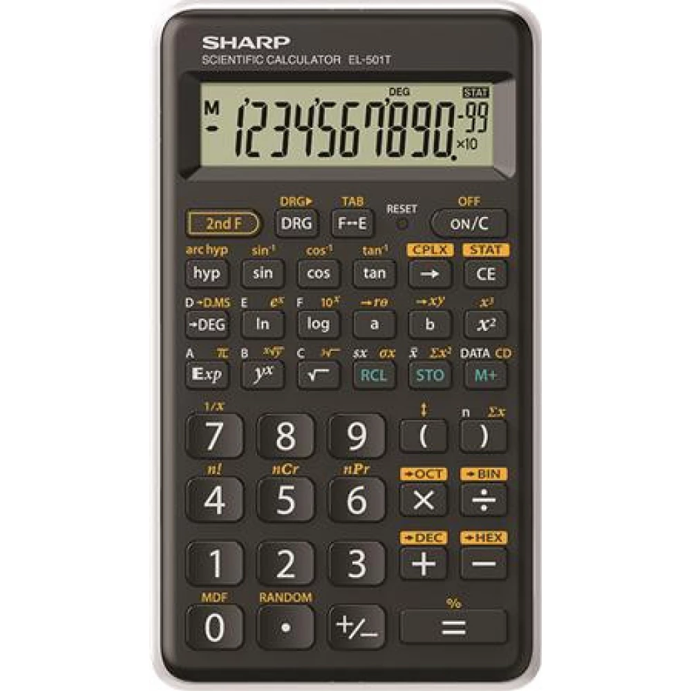 SHARP Scientific calculator 146 function EL-501TBWH white - iPoncomp.com