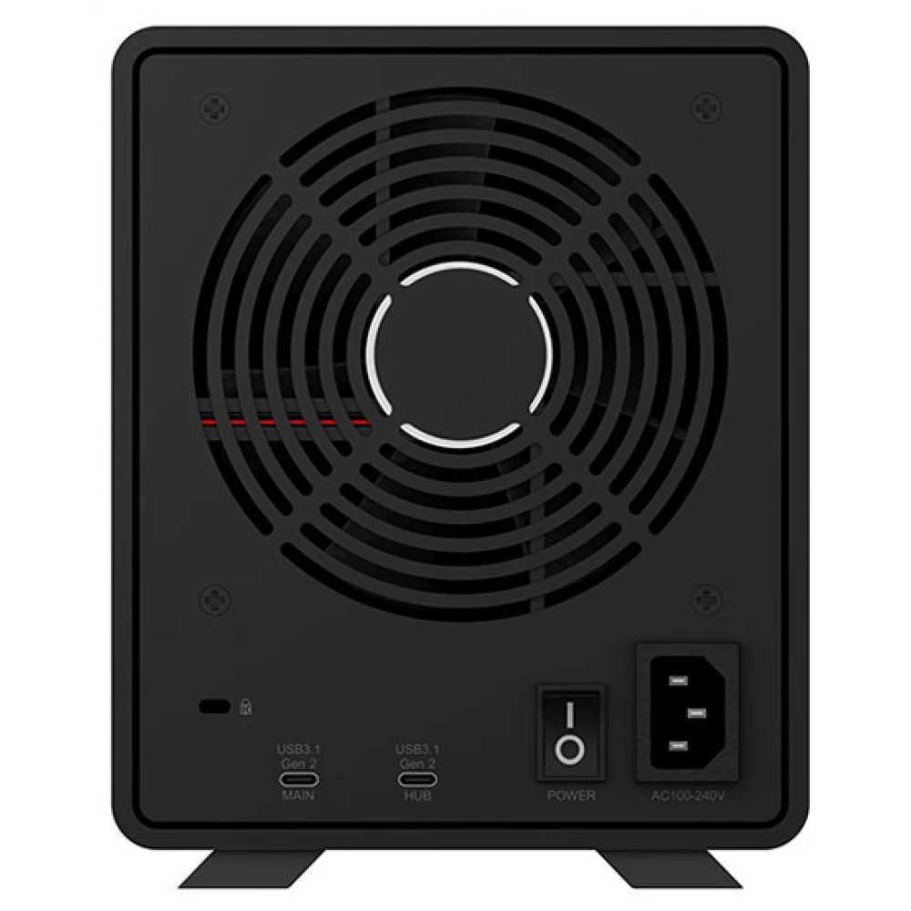 ICY BOX IB-3805-C31 3.5" Külső HDD ház fekete - iPon.hu