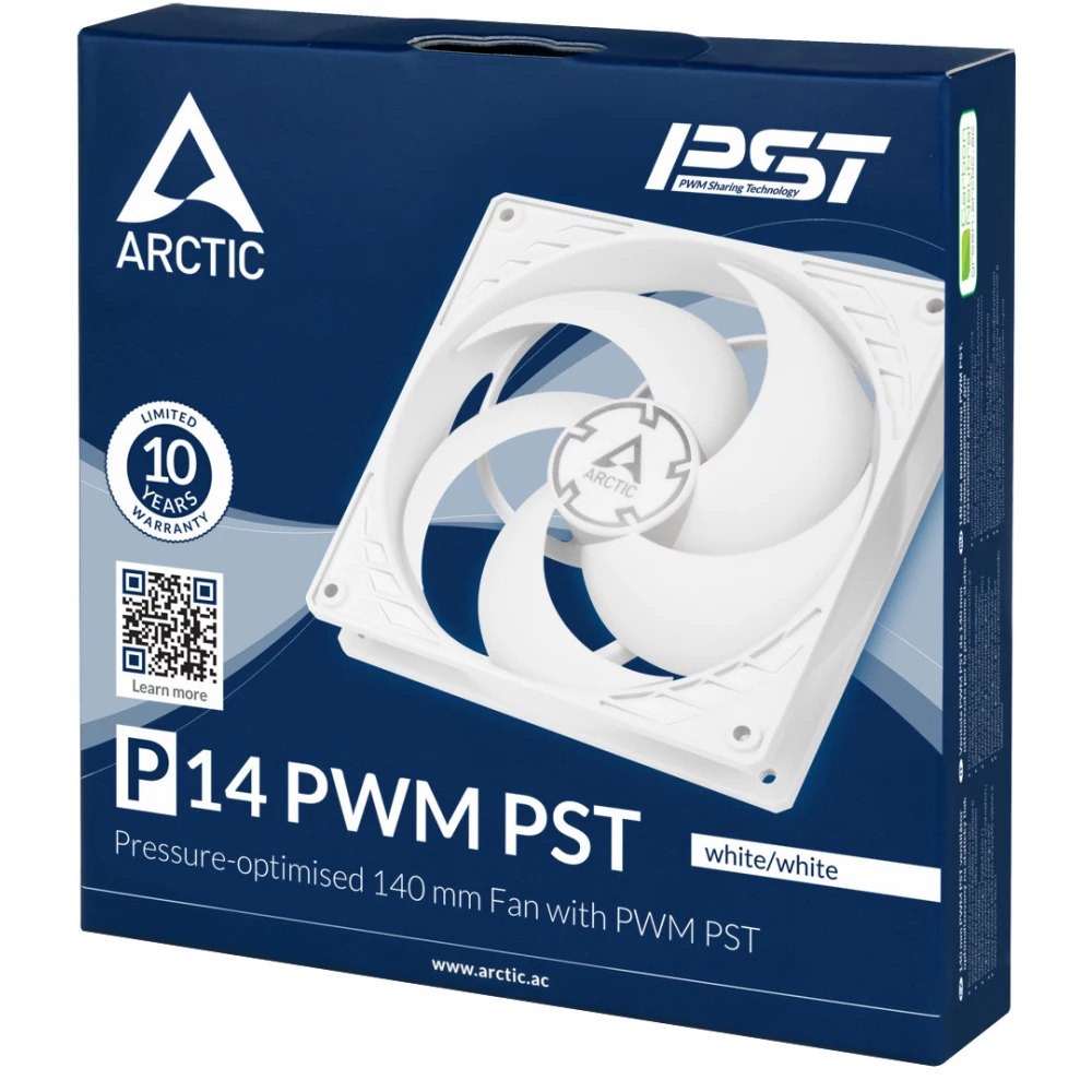 ARCTIC COOLING P14 PWM PST fehér - iPon.hu