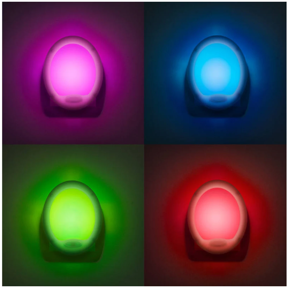DELIGHT 20285 LED night light color change - Premium "Smooth" - 7 LED ...