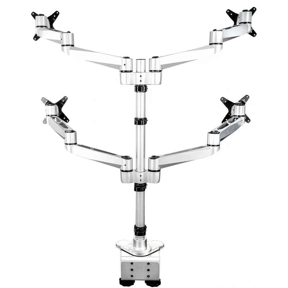 STARTECH Desk Mount Quad Monitor Arm – Premium Articulating VESA 4 ...
