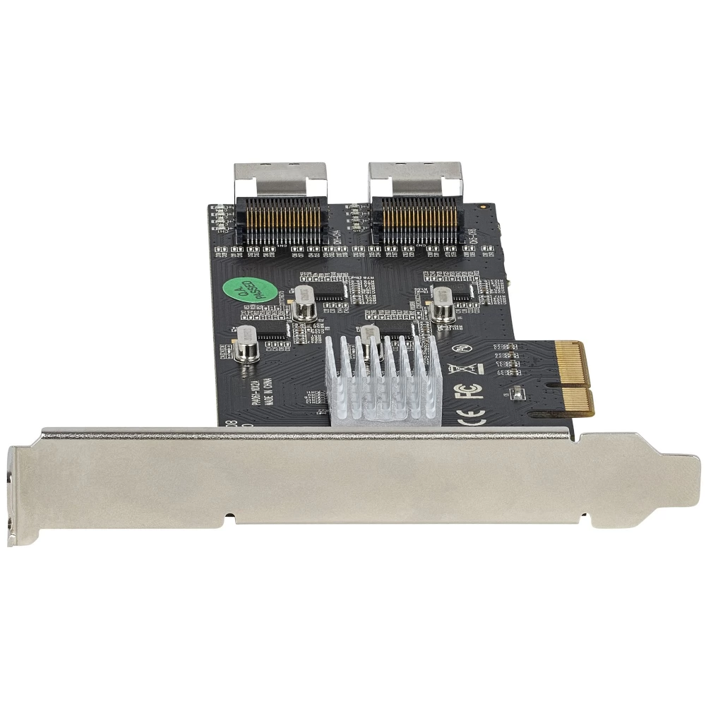 STARTECH 8 Port SATA PCIe Card - PCI Express 6Gbps SATA Expansion ...