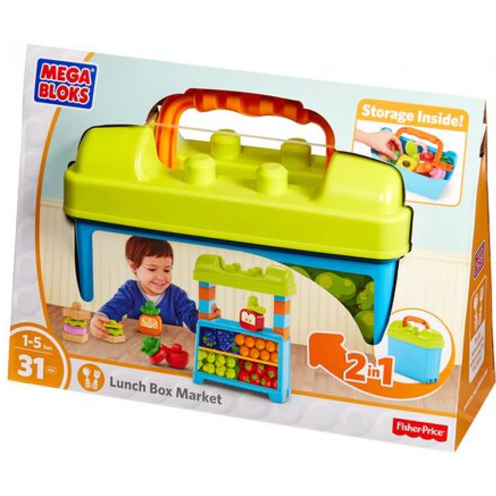 MATTEL Fisher Price Mega Bloks Uzsonnás doboz készlet 31 darabos - iPon.hu MATTEL Fisher Price Mega Bloks Uzsonnás doboz készlet 31 darabos - iPon.hu