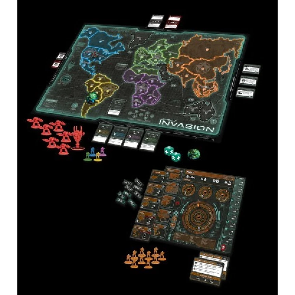 Level 7 Invasion board game - iPoncomp.com