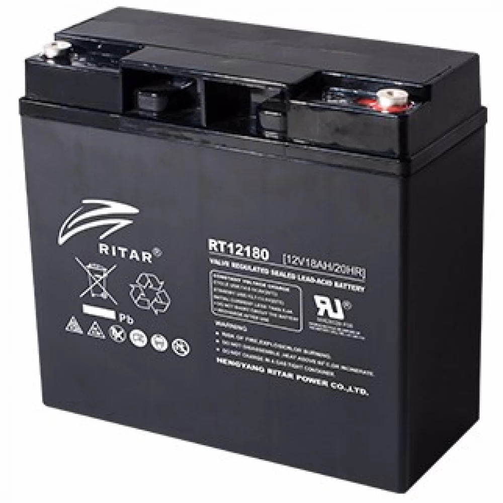 RITAR RT12180-F13 12V/18.0Ah Closed lead-acid batteries - iPoncomp.com