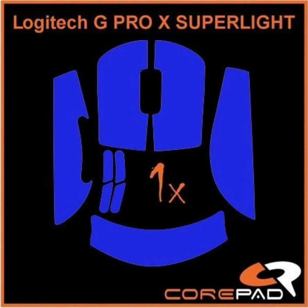 COREPAD Grips For Logitech G Pro X Superlight kék - iPon.hu