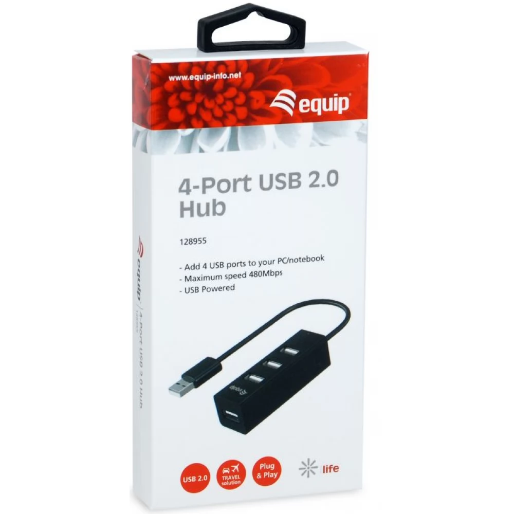 EQUIP 4-Port USB 2.0 Hub - iPon.hu