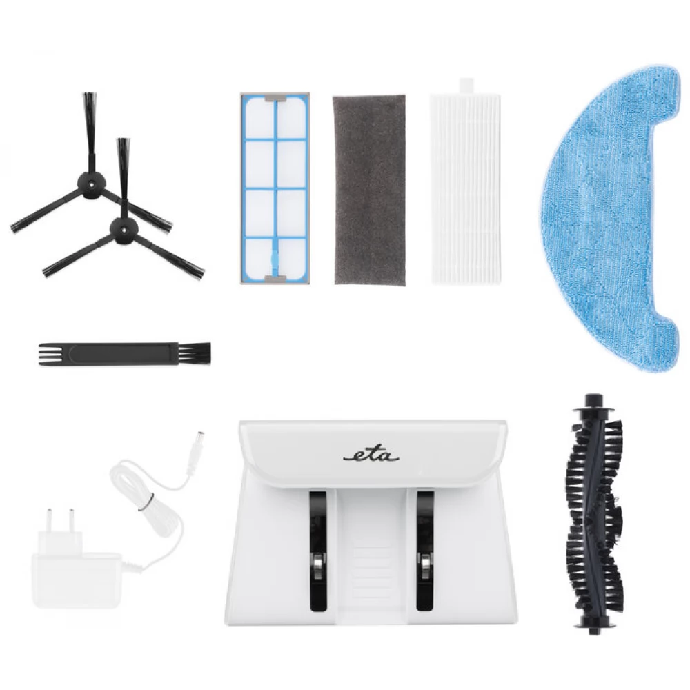 ETA 3512 90000 Argo robot Vacuum Cleaner 2 az 1-ben white - iPoncomp.com
