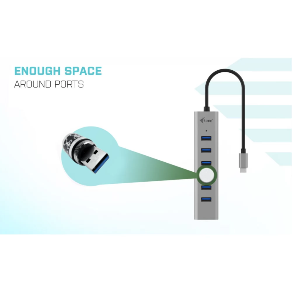 ITEC USB-C Charging Metal HUB 7 Port - iPon.hu