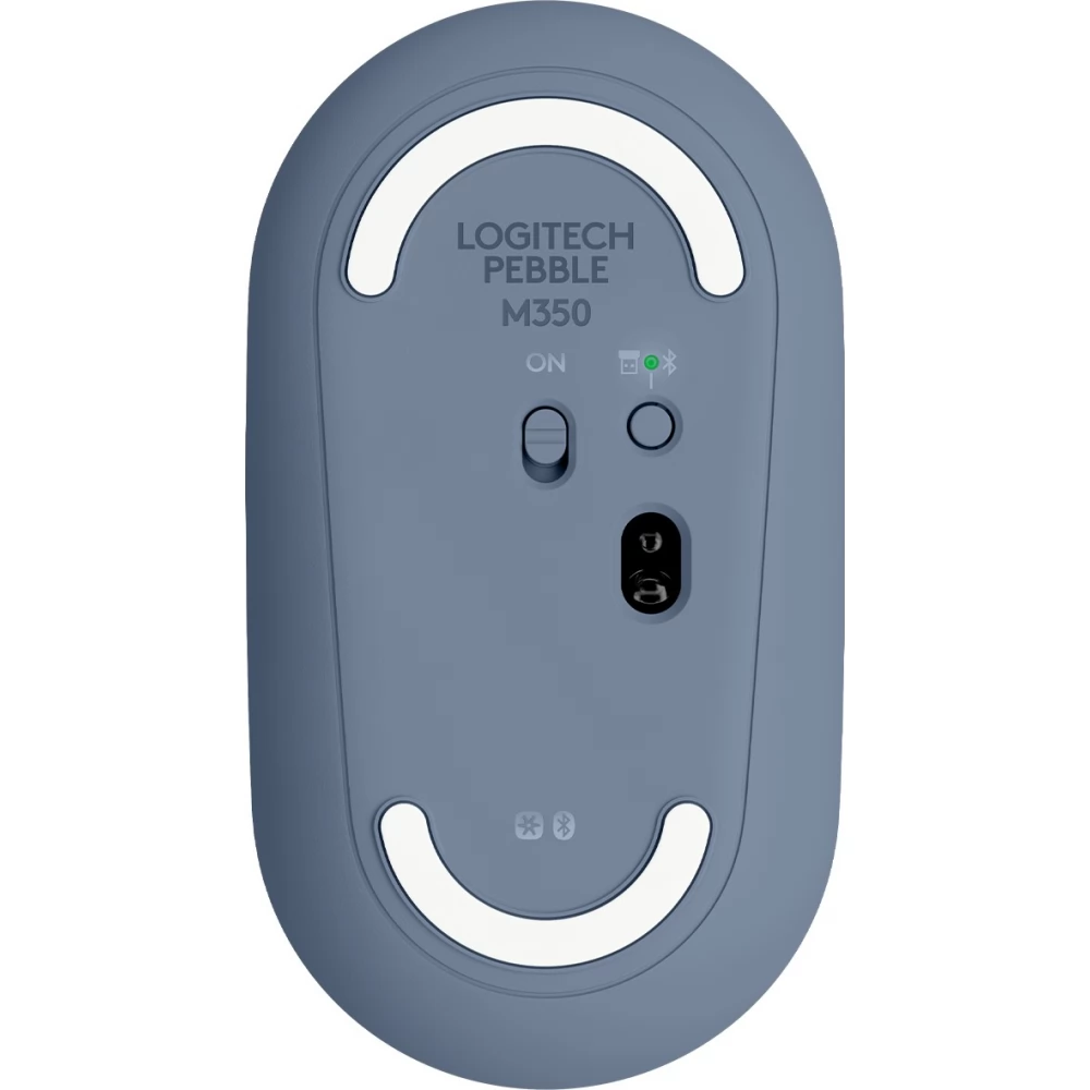 LOGITECH Pebble M350 cable without mouse - blue - iPoncomp.com