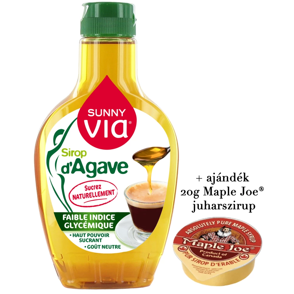 Sunny via agave syrup 350 g + gift juharszirup 20 g - iPoncomp.com