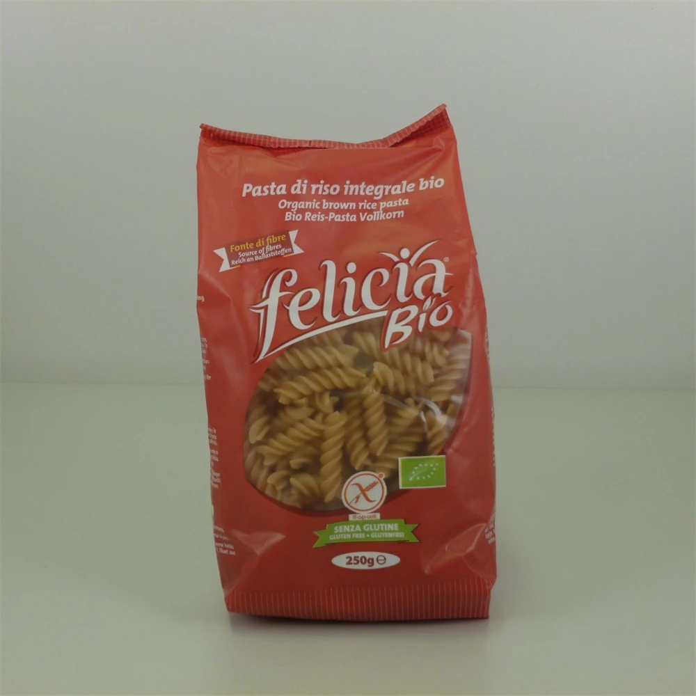 Felicia bio gluténmentes barnarizs fussili tészta 250 g - iPon.hu