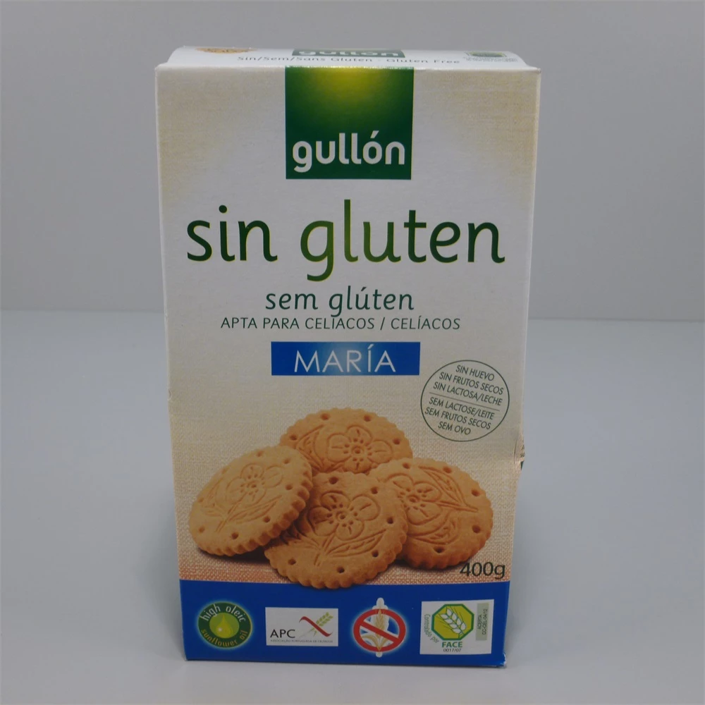 GULLON glutén- and laktózmentes maria biscuit 400 g - iPoncomp.com