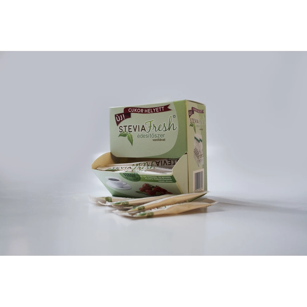 Stevia Fresh édesítőszer vaníliával 40 db - iPon.hu