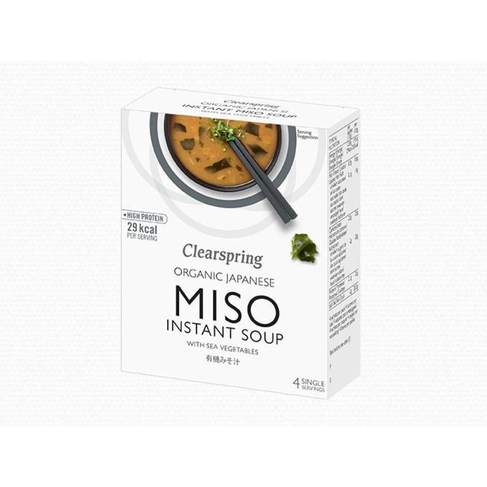 Clearspring bio miso leves tengeri zöldségekkel 4 db - iPon.hu