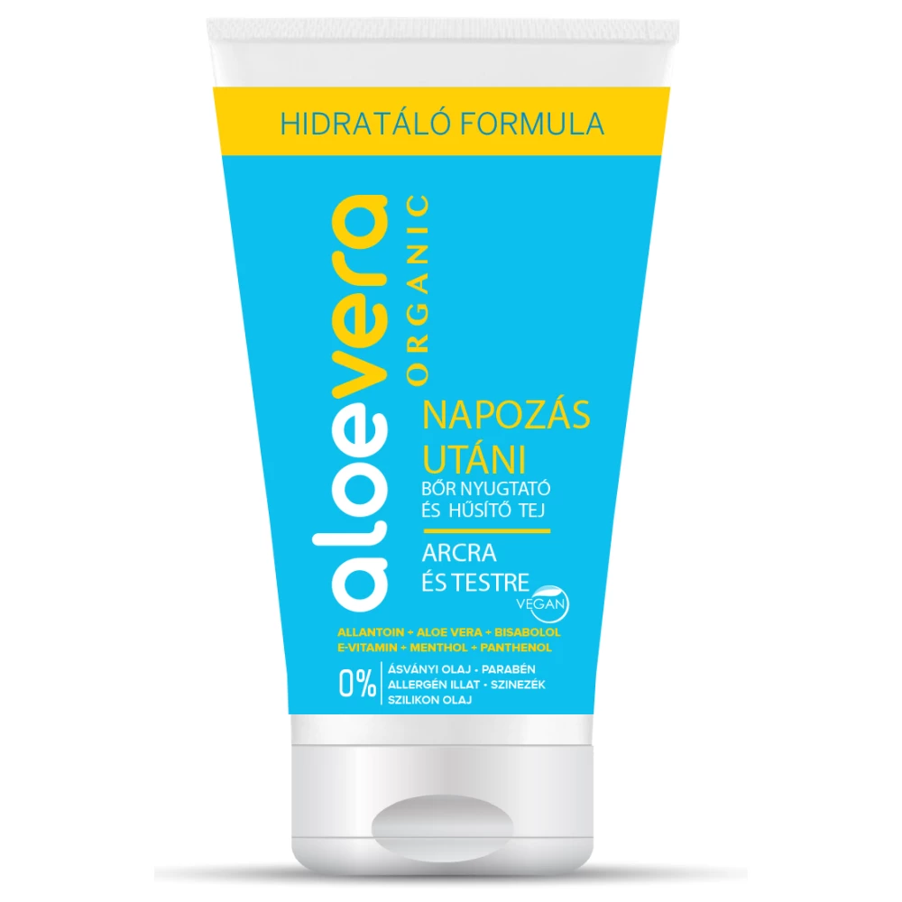 Alveola aloe vera original napozás post bőrnyugtató and cooling tej 150 ...
