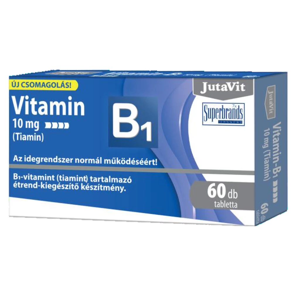Jutavit vitamin B1 10mg (Tiamin) 60 pcs - iPoncomp.com