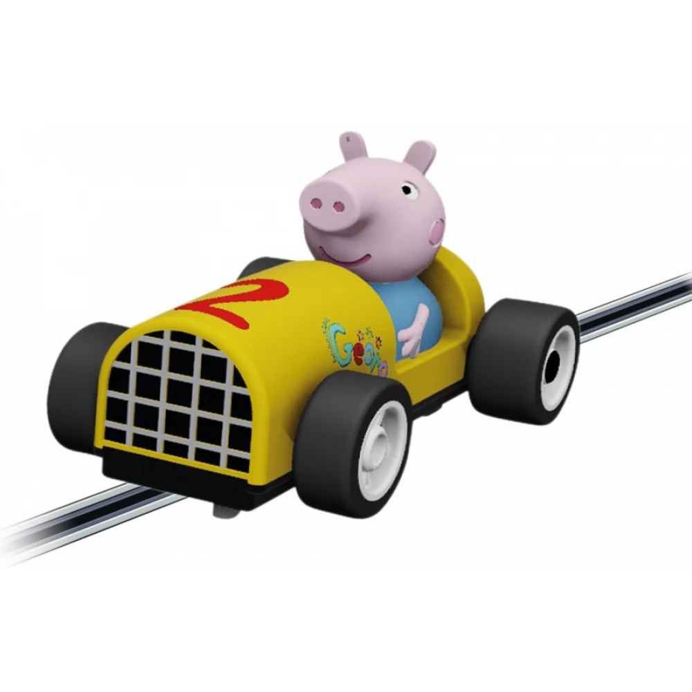 CARRERA-TOYS First Peppa pig Georg racecar - iPoncomp.com