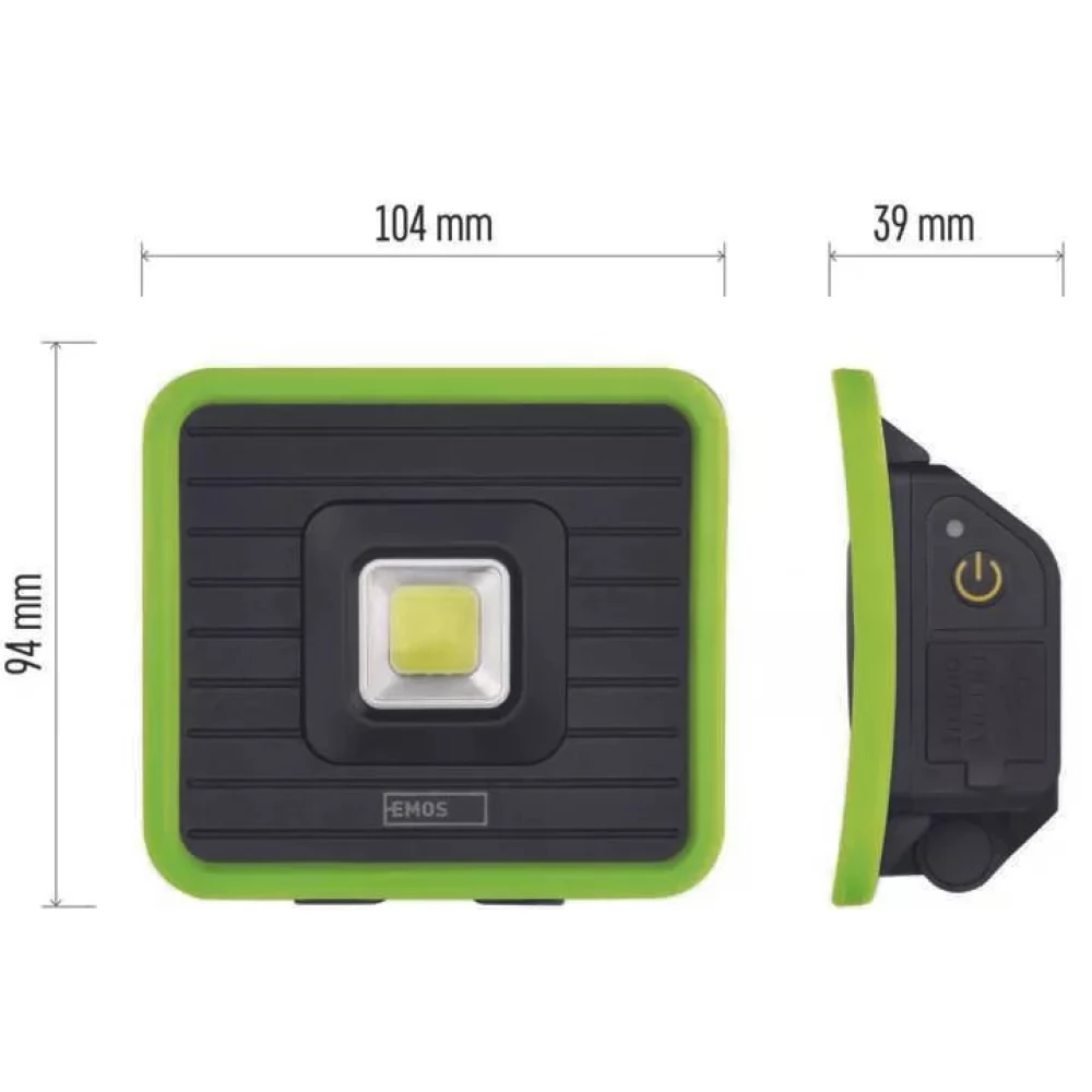 EMOS P4539 Rechargeable battery LED mechanic light - iPoncomp.com