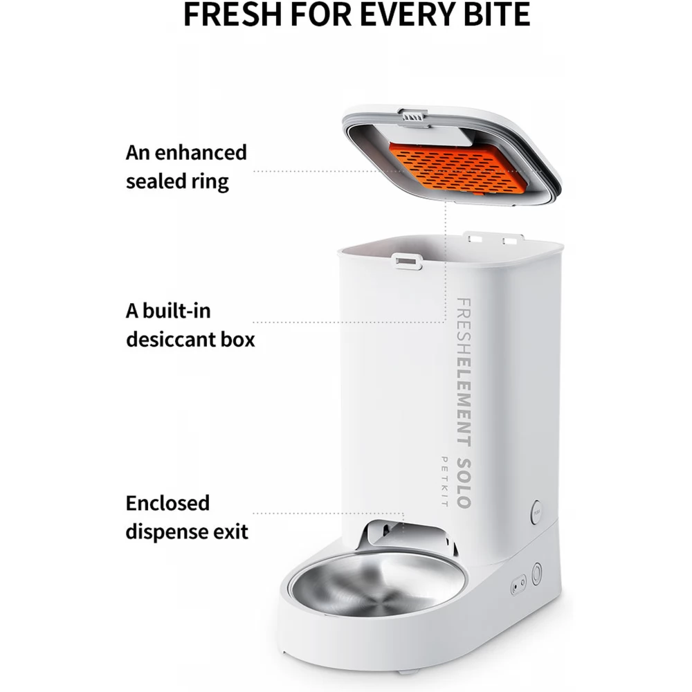 PETKIT Fresh Element Solo tápadagoló grey - iPoncomp.com