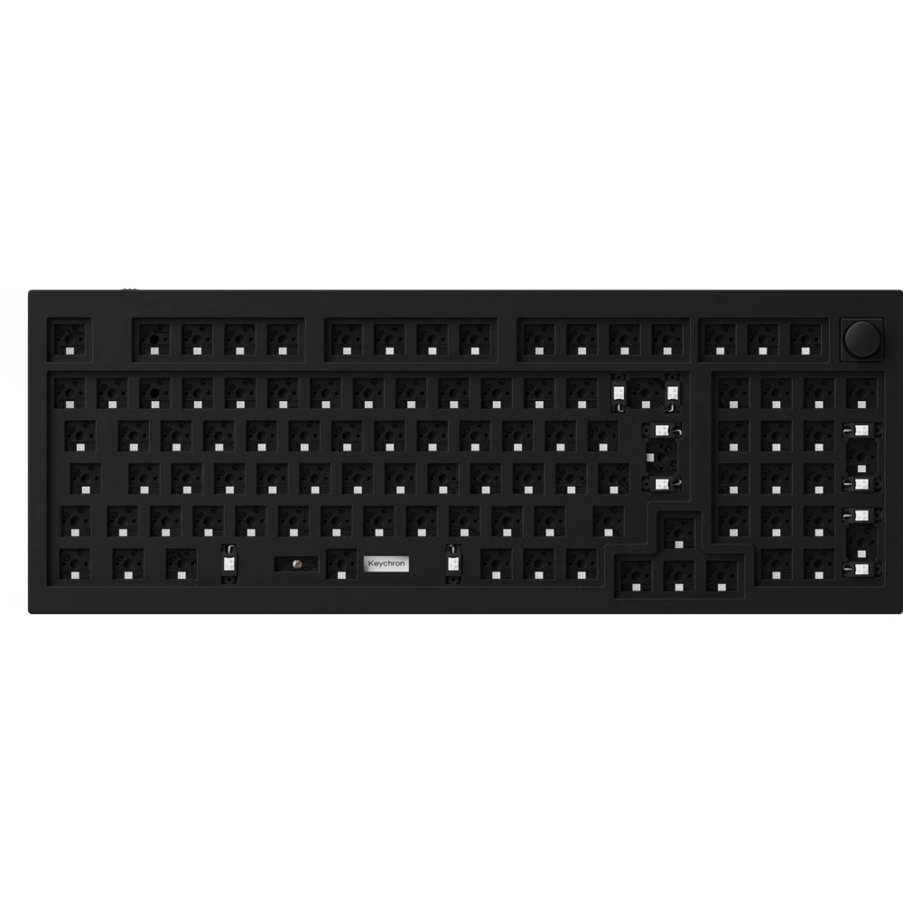 KEYCHRON Q5 Swappable RGB Knob Barebone billentyűzet ISO fekete - iPon.hu