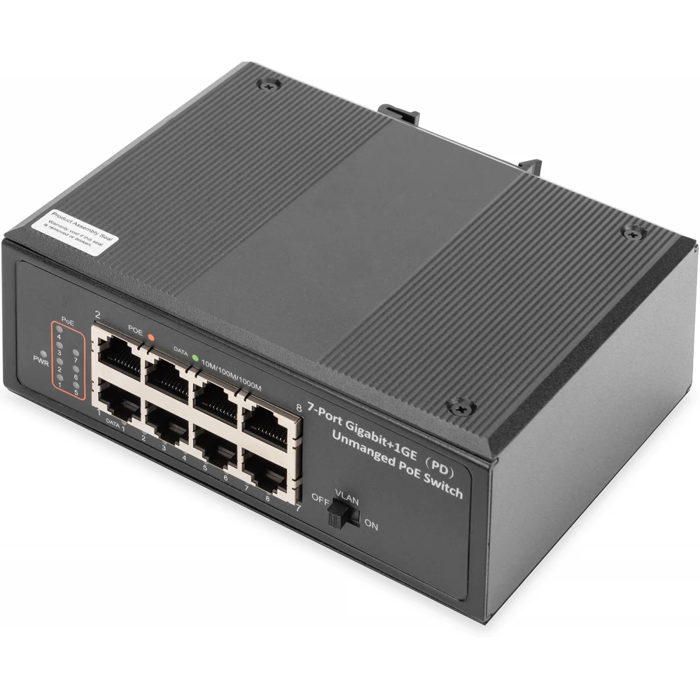 DIGITUS DN-651113 Ipari 7-port Switch - iPon.hu
