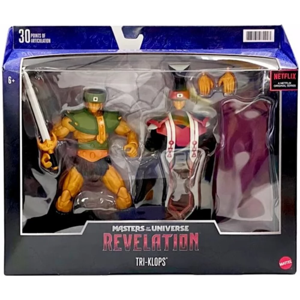 MATTEL Masters of the Universe Revelation Masterverse Tri-clops figura ...