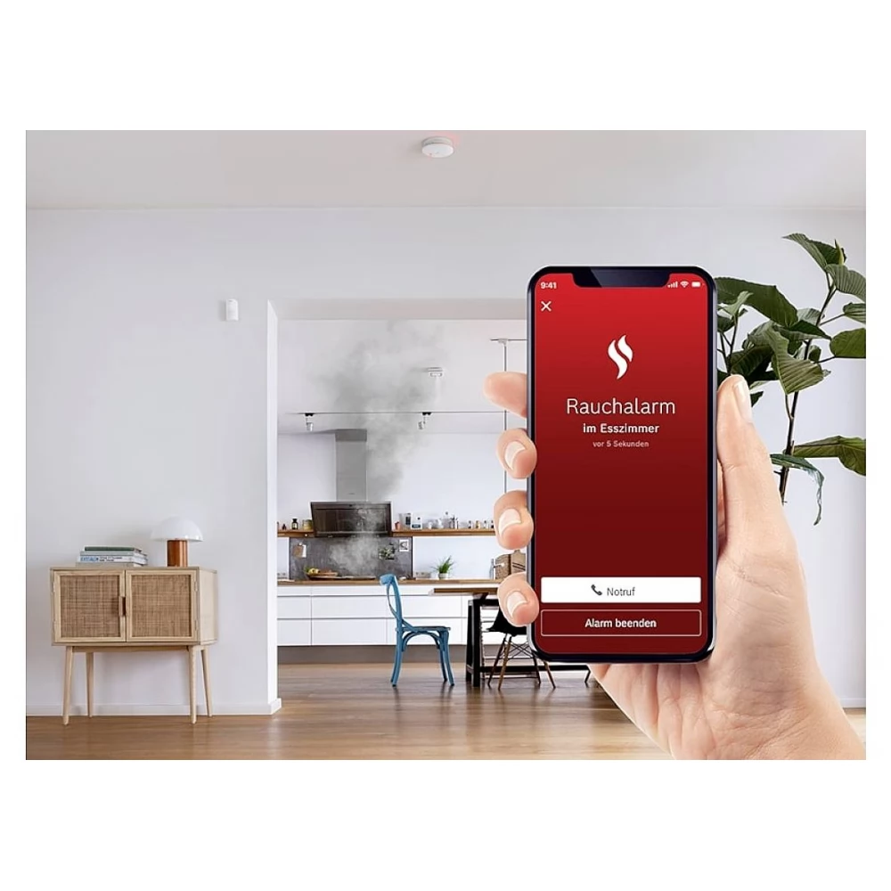 BOSCH Smart Home smoke alarm II white - iPoncomp.com