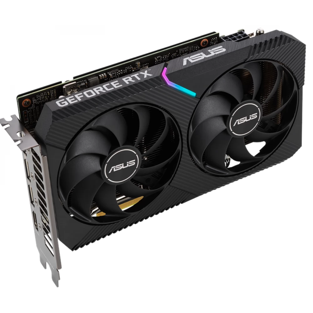 ASUS DUAL-RTX3060-O8G GeForce RTX 3060 8GB GDDR6 OC PCIE - iPoncomp.com