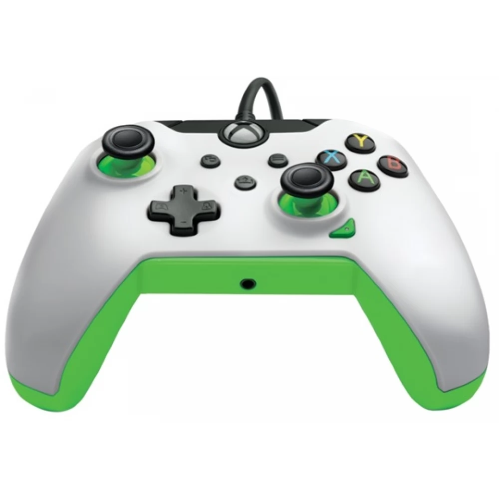 PDP Neon Xbox Series X wired controller white - iPoncomp.com